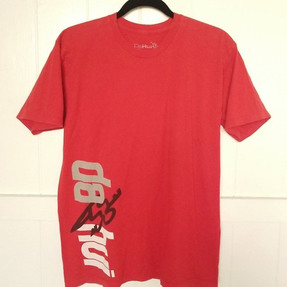 Da Hui | Shirts | Da Hui Mens Ss Logo Spell Out Graphic Tshirt Red ...